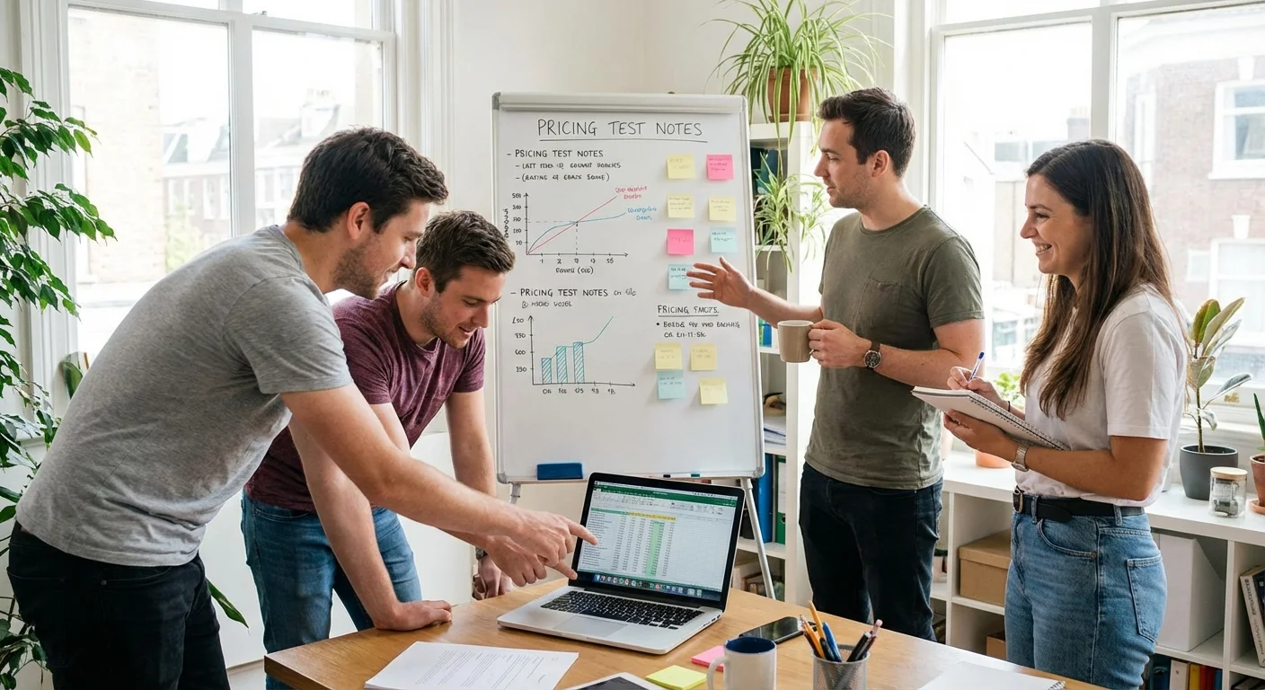 Pricing experiment log: track plan tests without chaos | AppMaster