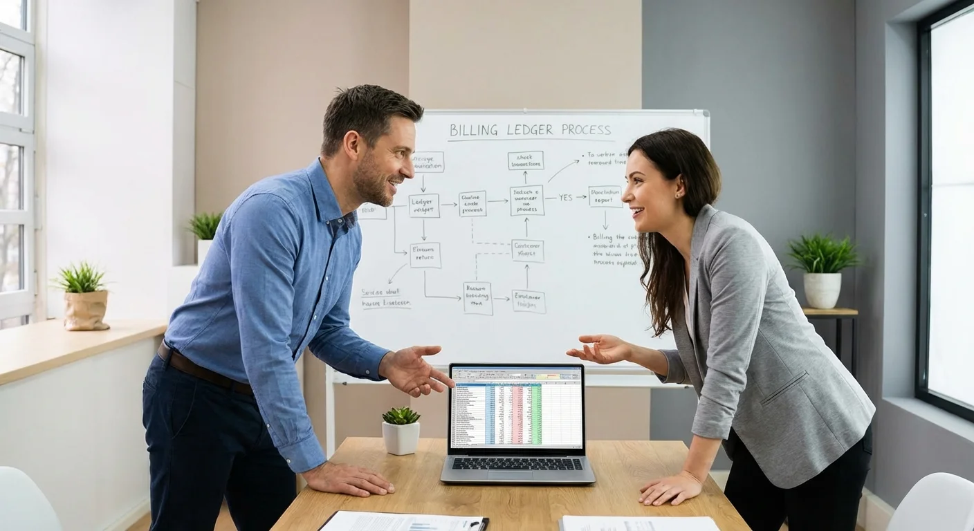 Billing ledger schema that reconciles: invoices and payments | AppMaster