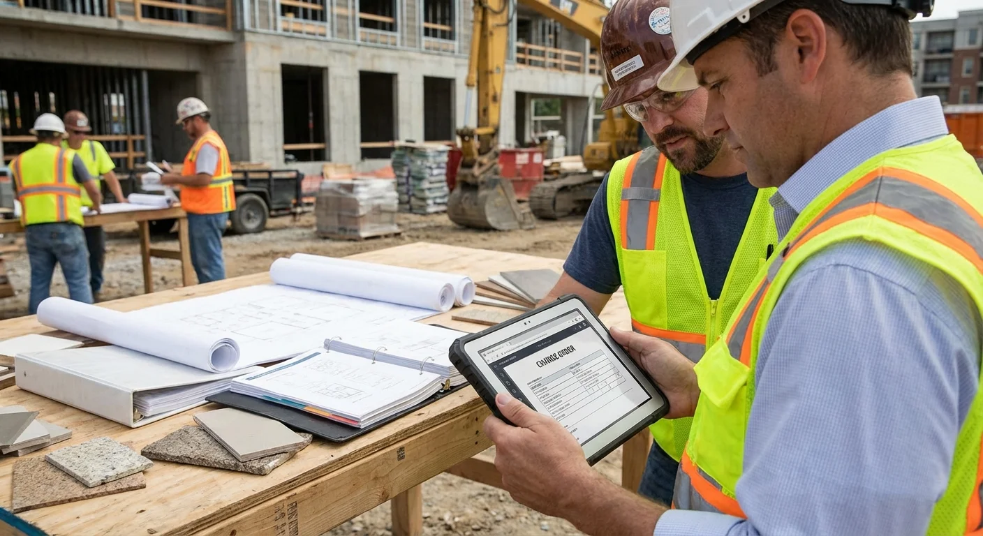 Contractor Change Order App for Quotes and Field Updates | AppMaster